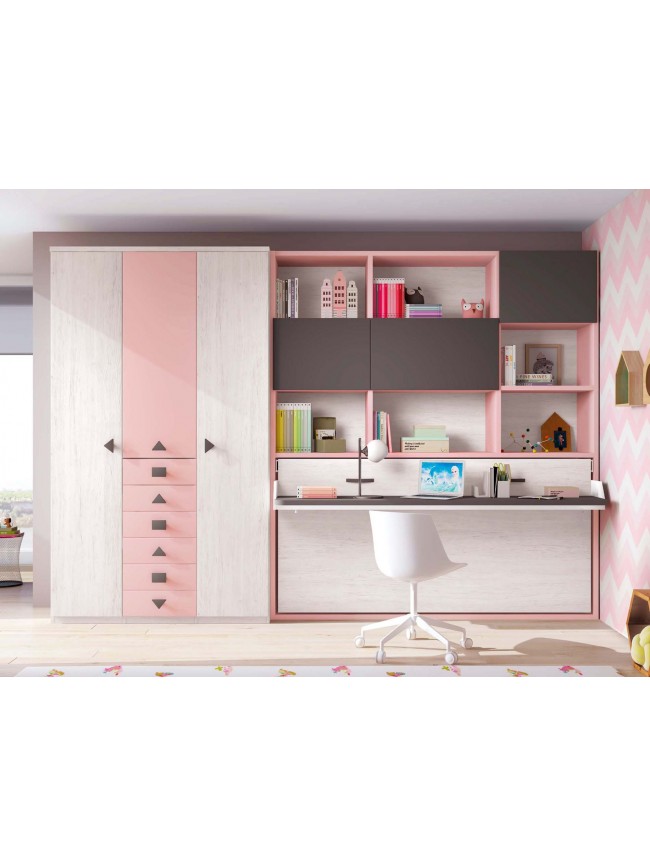 Lit escamotable mural collection fun - SO NUIT